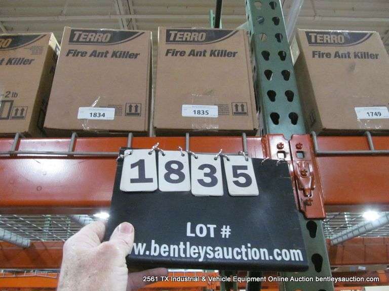 BOX: 6 BAGS TERRO FIRE ANT KILLER #T702 - Bentley & Associates, LLC