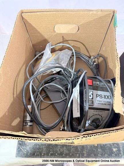 BOX: ASSORTED OPTICAL HARDWARE/ACCESSORIES - Bentley & Associates, LLC