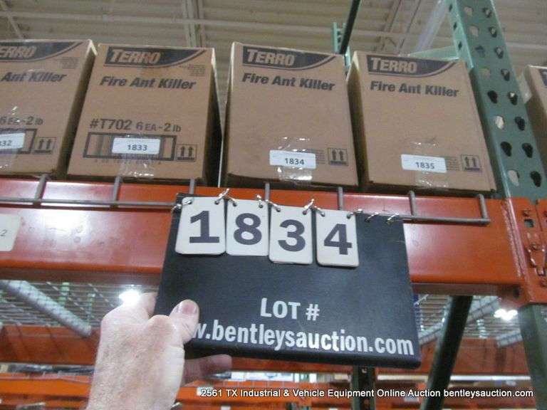 BOX: 6 BAGS TERRO FIRE ANT KILLER #T702 - Bentley & Associates, LLC