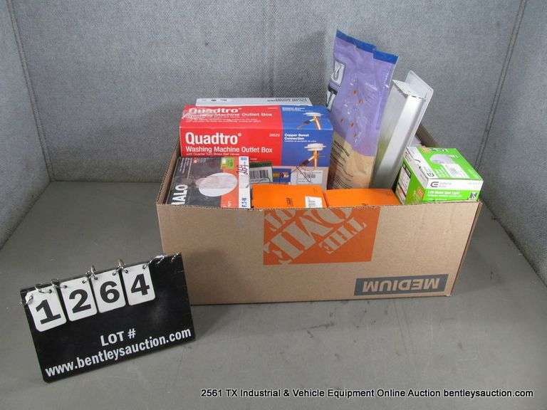 BOX: COLOR CHANGING FLUSH MOUNT, WASHING MACHINE OUTLET BOX, LED, SINK ...