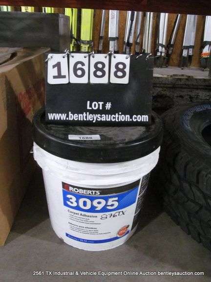 ROBERTS CARPET ADHESIVE 3095 - 4 GALLON BUCKET - Bentley & Associates, LLC