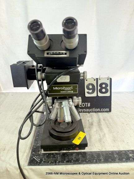 BAUSCH & LOMB MICROZOOM MICROSCOPE - Bentley & Associates, LLC
