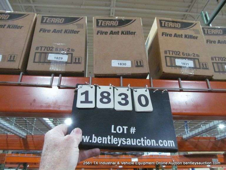 BOX: 6 BAGS TERRO FIRE ANT KILLER #T702 - Bentley & Associates, LLC