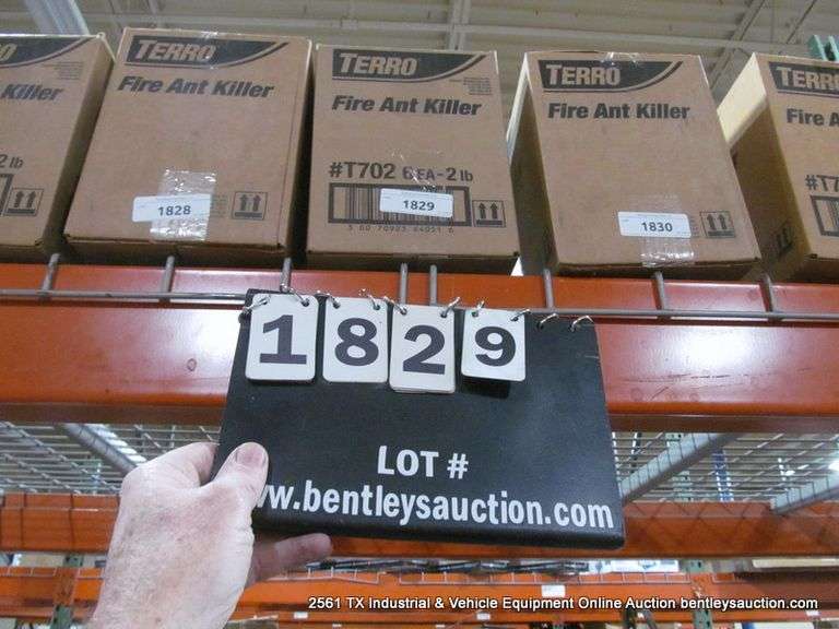 BOX: 6 BAGS TERRO FIRE ANT KILLER #T702 - Bentley & Associates, LLC