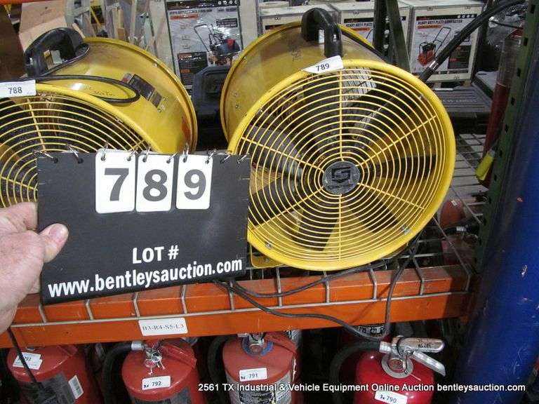 STRONGWAY PORTABLE UTILITY COAXIAL VOLUME FAN, 16 HIGH VELOCITY ...