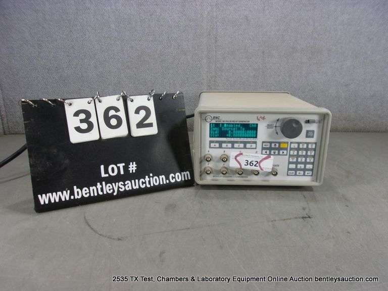 BNC MODEL: 565 RF DELAY GENERATOR - Bentley & Associates, LLC
