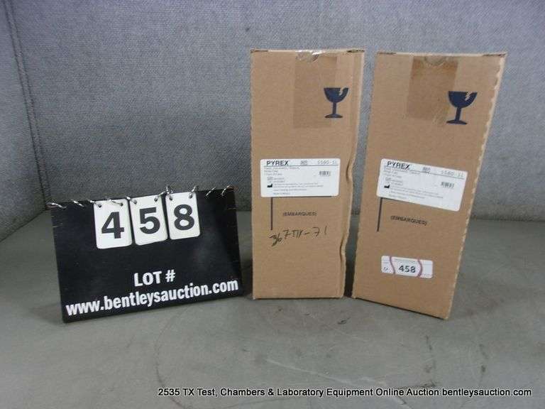 BOXES: PYREX 1 PACK/6 CASE FLASK, VOLUMETRIC - 5580-1L (2X MONEY ...