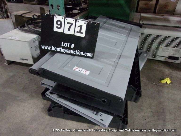 PARTS - GREY POLY DOUBLE STACK STORAGE CABINET - Bentley & Associates, LLC