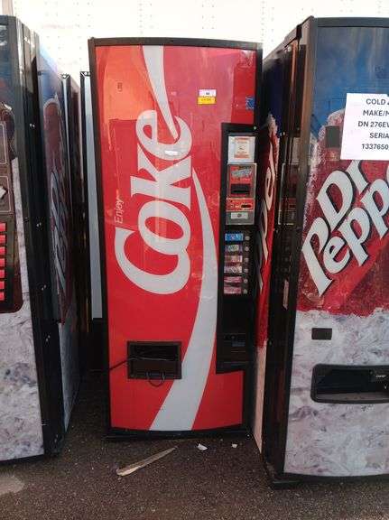DIXIE-NARCO INC MODEL: DNCB 276CC7162-6 6-SELECT VENDING MACHINE, S/N ...