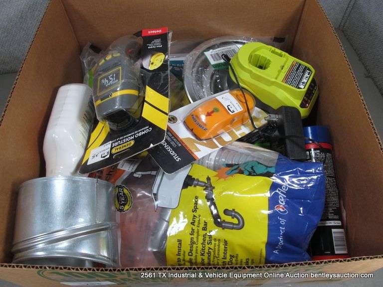 BOX: ASSORTED PARTS & TOOLS - Bentley & Associates, LLC