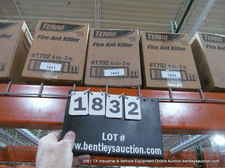 BOX: 6 BAGS TERRO FIRE ANT KILLER #T702 - Bentley & Associates, LLC