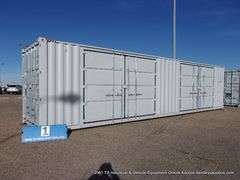 40' HC CONNEX CONTAINER W/ (2) 12' SIDE OPENINGS & (1) STANDARD OPENING ...