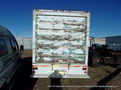 1985 HOMEMADE GOOSENECK TRAILER, TANDEM AXLES, 22' ENCLOSED VAN BOX ...