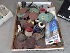 BOX: MISC TOOLS - ABRASIVE MATERIAL - Bentley & Associates, LLC