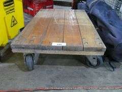 WOOD 4 WHEEL PLATFORM DOLLY - Bentley & Associates, LLC