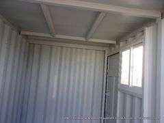 PORTABLE OFFICE CONNEX CONTAINER, 9' 10" X 7' 2" X 8' H W/ WINDOW ...