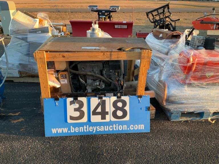 CUMMINGS GENERATOR, 8HDKAU41934L SPEC: M, 8 KVA - Bentley & Associates, LLC