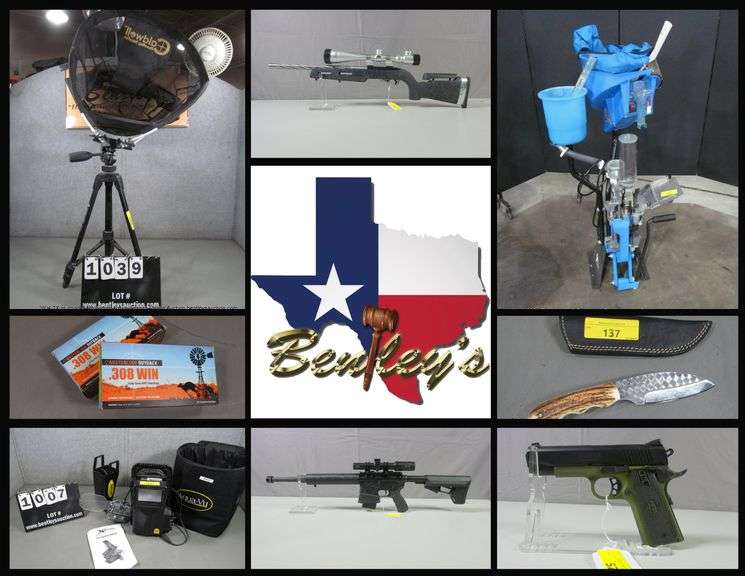 2804-TX Man Cave Hunting & Reloading Extravaganza Online Auction ...