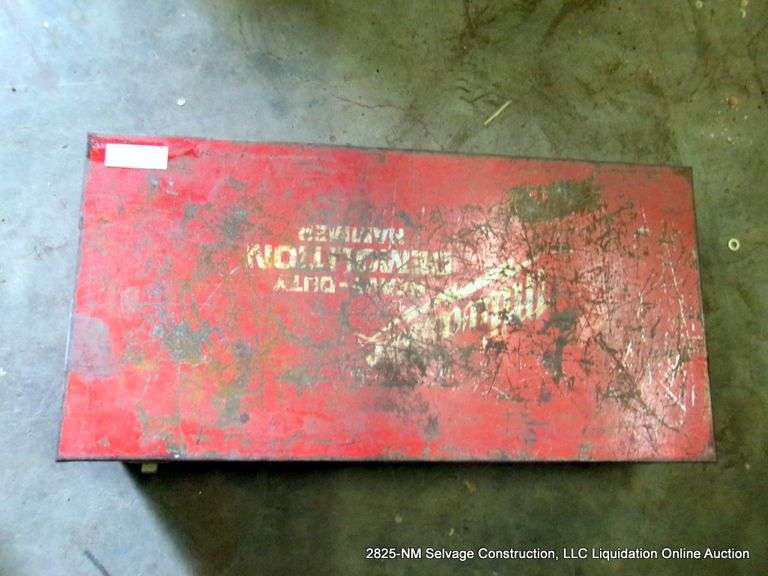 MILWAUKEE 5832 DEMOLITION HAMMER - Bentley & Associates, LLC