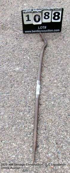 RAIL SPIKE PULLER/STEEL PRY BAR - Bentley & Associates, LLC