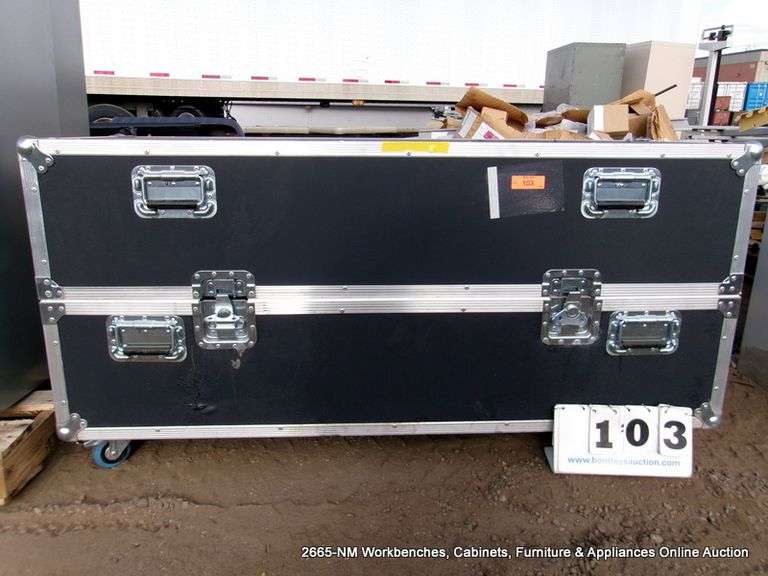 LARGE BLACK FLIGHT CASE - Bentley & Associates, LLC