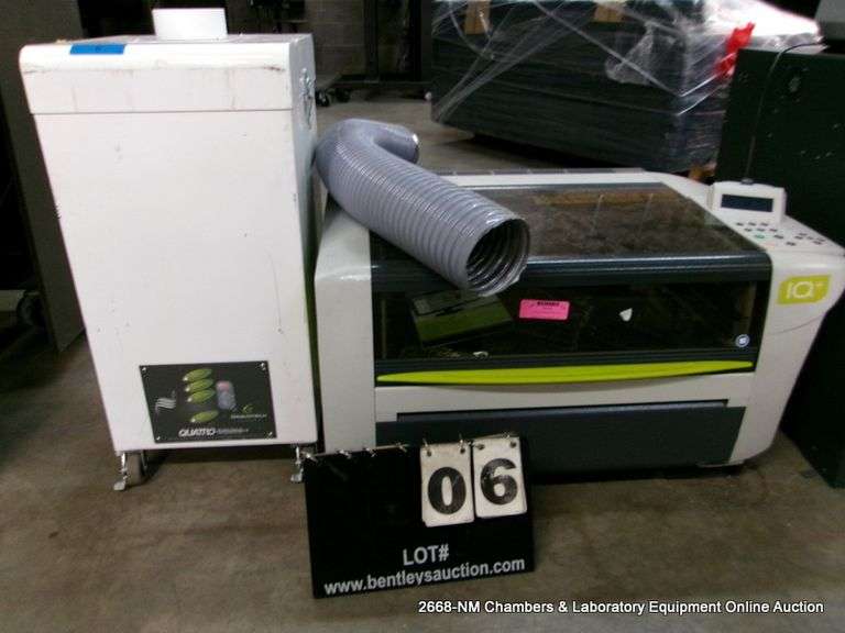 GRAVOTECH QUATRO GRAVOGRAPH IQPLUS LS100 LASER ENGRAVER - Bentley ...