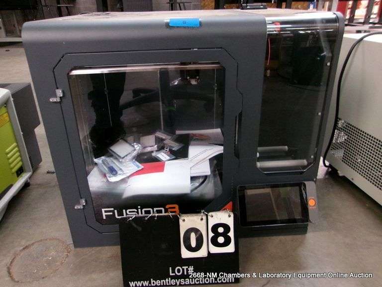 FUSION 3 EDGE 3-D PRINTER - Bentley & Associates, LLC