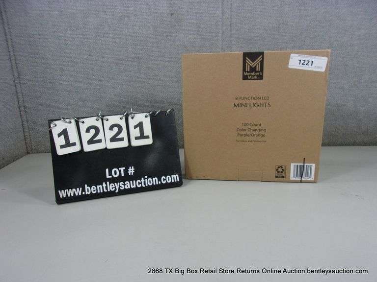 MM 8 FUNCTION LED MINI LIGHTS - 100 COUNT - Bentley & Associates, LLC
