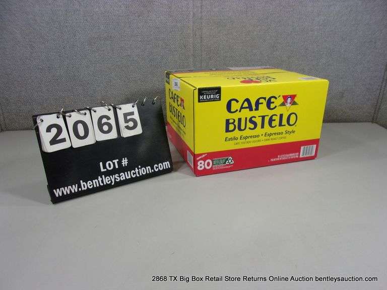 BOX CAFÉ BUSTELLO KEURIG ESTILO ESPRESSO - Bentley & Associates, LLC