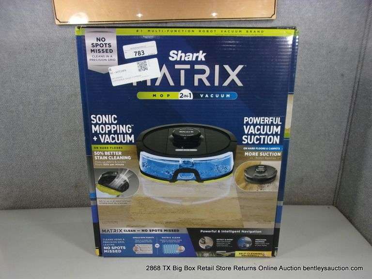 SHARK MATRIX 2-IN-1 MOP AND VACUUM - Bentley & Associates, LLC