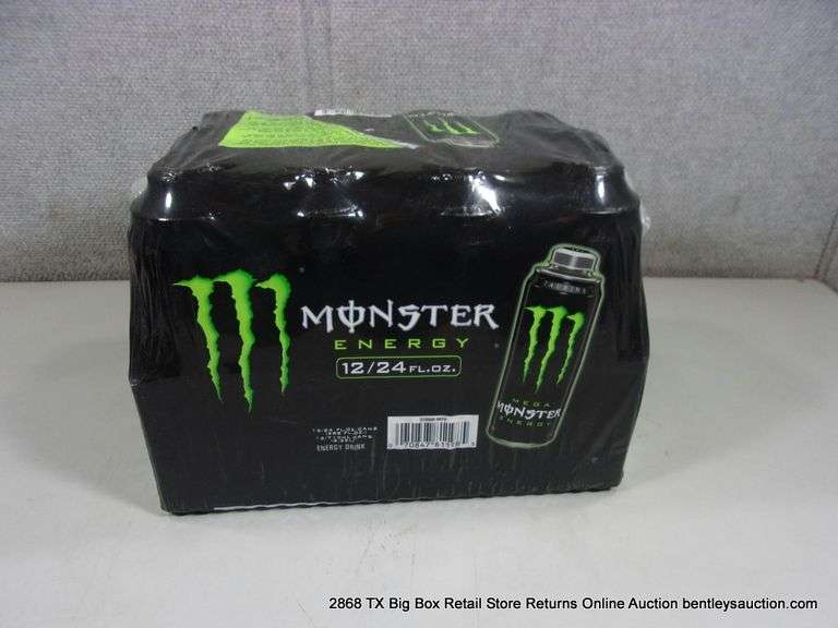 12 PACK MONSTER ENERGY DRINKS - Bentley & Associates, LLC
