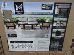 MM ENZO COLLECTION 4-PIECE DEEP SEATING SET (3 BOXES) - Bentley ...