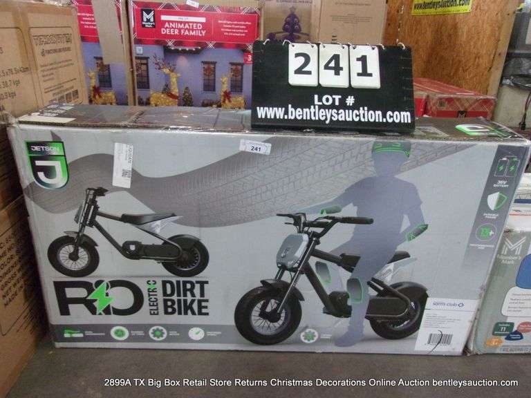 JETSON RIO ELECTRIC DIRT BIKE - 36 VOLT - Bentley & Associates, LLC