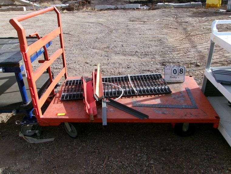 PUSH CART, 1800 LBS LOAD - Bentley & Associates, LLC