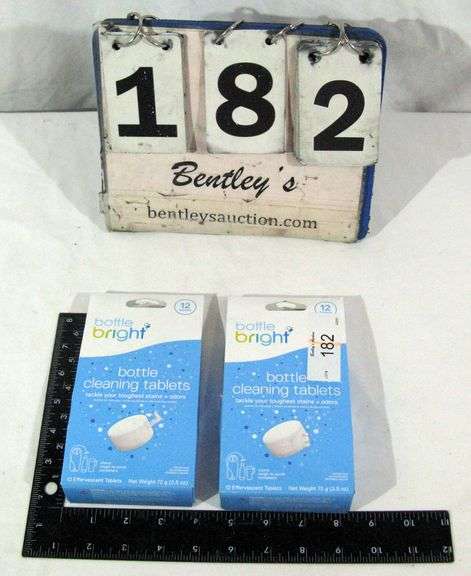 BOTTLE BRIGHT BOTTLE CLEANING TALETS - Bentley & Associates, LLC