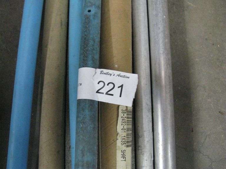 (3) FLARED DIP TUBES W/ 4 METAL RODS - Bentley & Associates, LLC