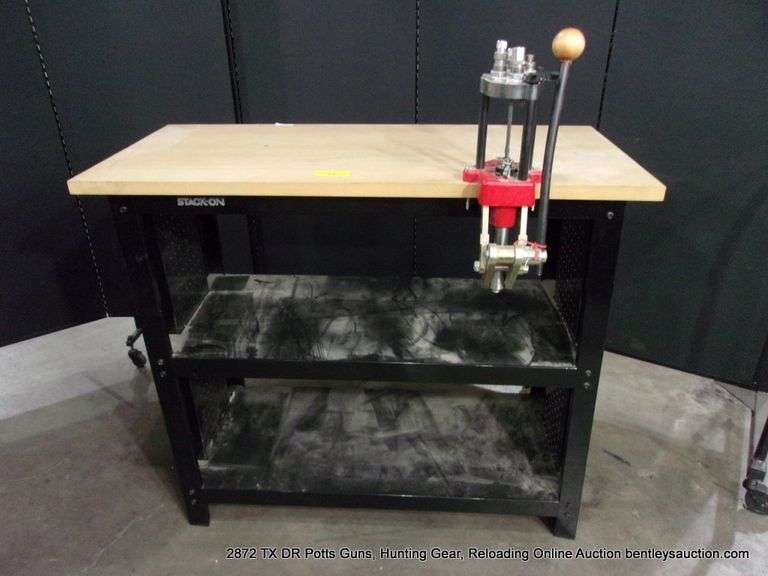 3 SHELF SMALL CABINET W/ LEE TURRET PRESS-9MM DIES - Bentley ...