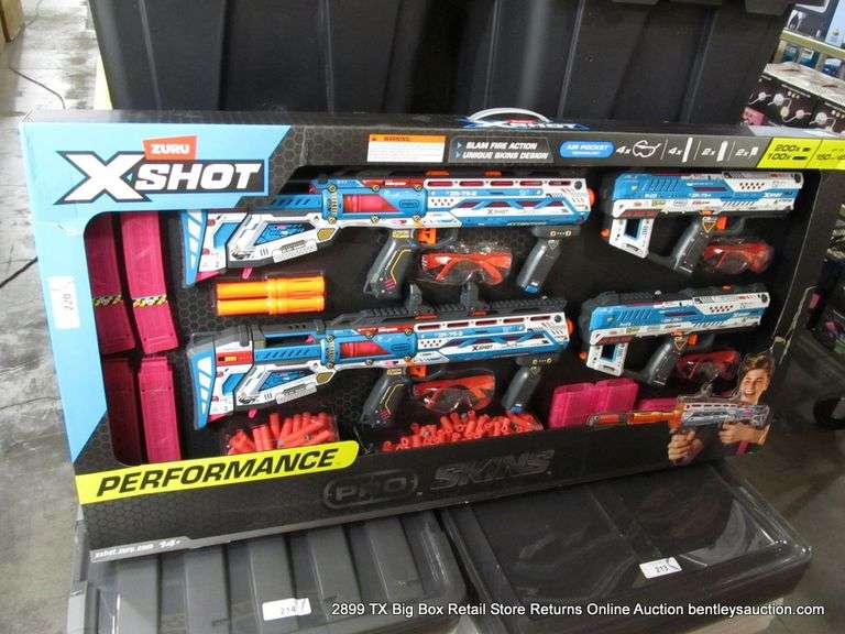 ZURU X-SHOT PRO SERIES FURY-X AND LONG SHOT COMBO PACK - Bentley ...