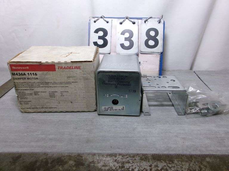HONEYWELL DAMPER MOTOR M436A1116 - Bentley & Associates, LLC