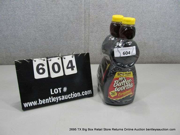 2 PACK MRS BUTTERWORTH'S ORIGINAL SYRUP - Bentley & Associates, LLC