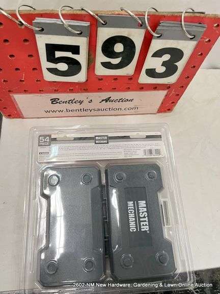 MASTER MECHANIC 54 PIECE SCREWDRIVER BIT SET W/ CARRY CASE - Bentley ...