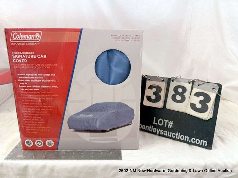 COLEMAN INDOOR/OUTDOOR SIGNATURE CAR COVER - Bentley & Associates, LLC