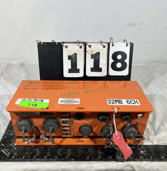 QUANTERRA Q330 SEISMOLOGICAL DIGITIZER - Bentley & Associates, LLC