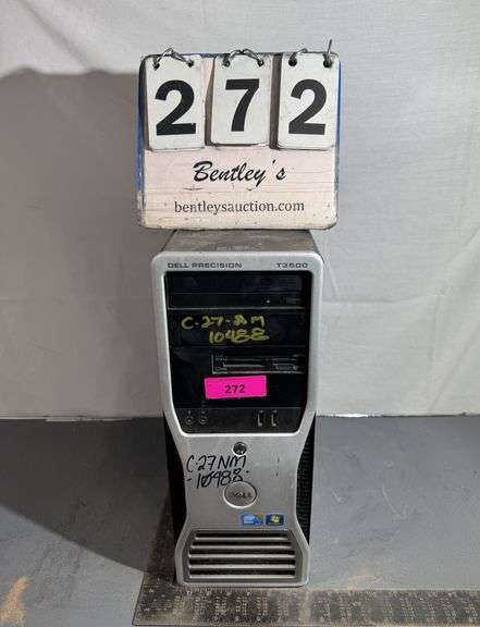 DELL PRECISION T3500 TOWER - Bentley & Associates, LLC