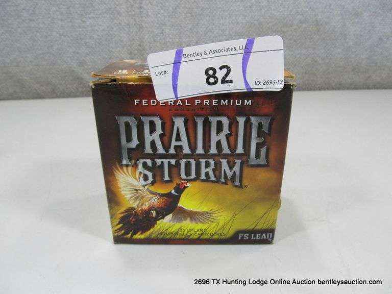 PARTIAL BOX: FEDERAL PREMIUM PRAIRIE STORM 12GA 3" SHELLS - #5 SHOT ...