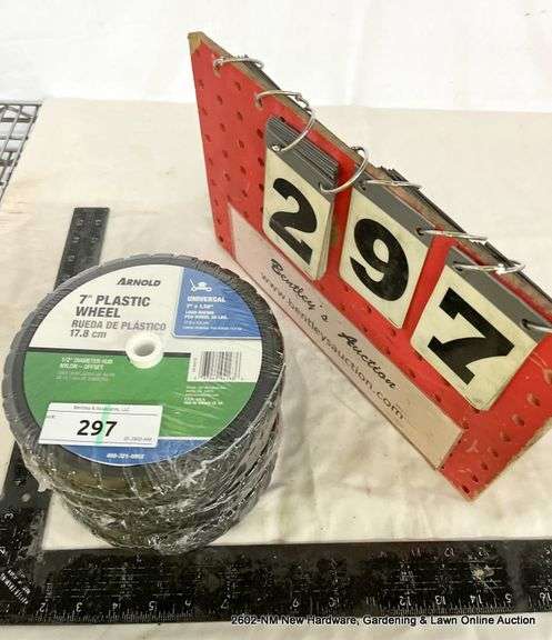 ARNOLD 7" STEEL WHEEL (4X MONEY) - Bentley & Associates, LLC