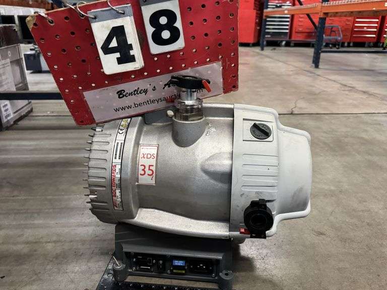 EDWARDS XDS35 SCROLL PUMP - Bentley & Associates, LLC