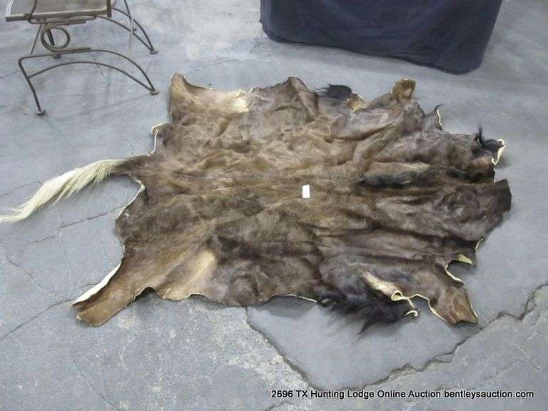 AFRICAN BLACK WILDEBEEST PELT - Bentley & Associates, LLC