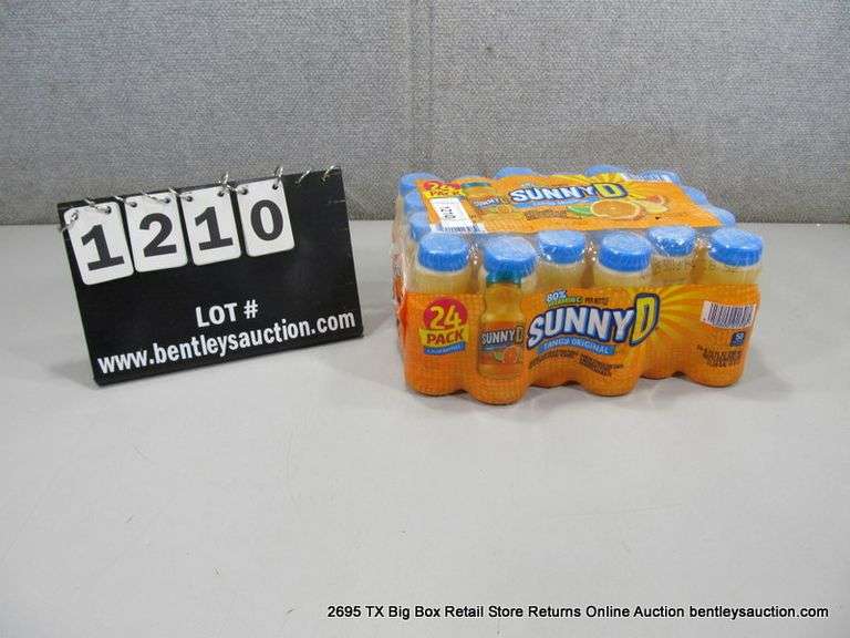 SUNNY D TANGY ORIGINAL JUICE - 24 PACK - Bentley & Associates, LLC
