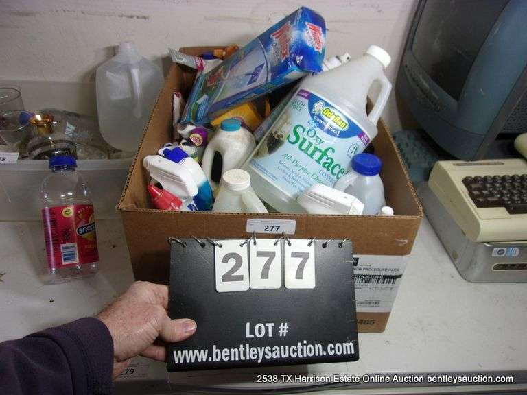 BOX: CLEANING SUPPLIES - Bentley & Associates, LLC